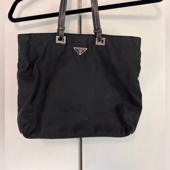 Prada | Bags | Prada Canvas Tote | Poshmark
